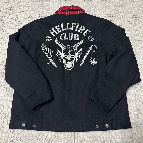 PacSun | Jackets & Coats | Stranger Things X Pacsun Mens Hellfire Club ...